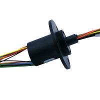China WX22-18PS 18-Circuit 2A Cap-Type Slip Ring with 22mm OD and IP51 Protection for Small Power Applications for sale