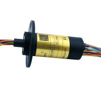 China 36 Way 2A 22mm Flanged Slip Ring Multi Channel Collector for Electronic Toys for sale