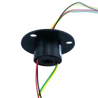 China GK0522-4PS 4-Wire Slip Ring 5mm ID 22mm OD 2A Current for Robot Joints and Precision Devices for sale
