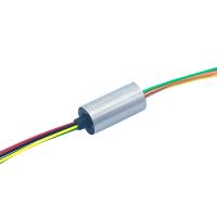 China WX6.0-6PS 6-Way 1A 6mm OD Micro Slip Ring with Aluminum Alloy Shell for Small Pan/Tilt Systems for sale