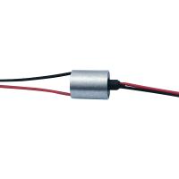 China WX6.5-2P02 Micro Capsule Slip Ring 6.5mm OD 2A Current Gold-Gold Contact for Small Aircraft for sale