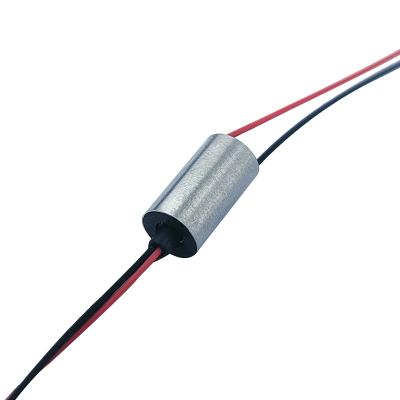 China WX6.5-2P02-1 Micro Collector Ring 6.5mm OD 11.8mm Length 2A Current 100RPM for Precision Robotics for sale