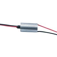 China WX6.5-2P02-1 Micro Collector Ring 6.5mm OD 11.8mm Length 2A Current 100RPM for Precision Robotics for sale