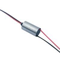 China WX6.5-2P02-1 Micro Collector Ring 6.5mm OD 11.8mm Length 2A Current 100RPM for Precision Robotics for sale