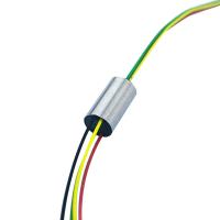 China WX6.5-4P02 6.5mm 4-Way 2A Micro Conductive Slip Ring with 28AWG Teflon Wire for Small Aircraft and Drones for sale