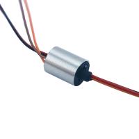 China WX6.5-4PS Ultra-Micro Capsule Slip Ring 6.5mm OD 4-Way 1A with 30AWG Teflon Wire for Compact Applications for sale