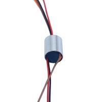 China WX6.5-4PS Ultra-Micro Capsule Slip Ring 6.5mm OD 4-Way 1A with 30AWG Teflon Wire for Compact Applications for sale