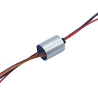 China WX6.5-4PS Ultra-Micro Capsule Slip Ring 6.5mm OD 4-Way 1A with 30AWG Teflon Wire for Compact Applications for sale