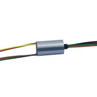 China 6.5mm OD 6-Way 1A Micro Capsule Slip Ring with 500,000 RPM Service Life for Rotary Connections for sale