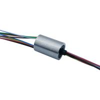 China WX7.9-8PS 8 Circuit 1A Capsule Slip Ring - 7.9mm OD, 11.8mm Length for Pan/Tilt Rotator Applications for sale
