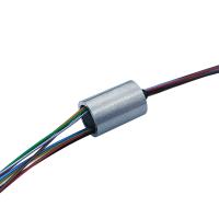 China WX7.9-8PS 8 Circuit 1A Capsule Slip Ring - 7.9mm OD, 11.8mm Length for Pan/Tilt Rotator Applications for sale