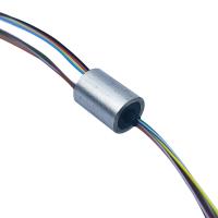 China 8.5mm Outer Diameter 8-Way 1A Micro Electric Slip Ring for Drones and Small Automation - 100RPM Speed for sale