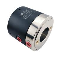 China 2 Circuit Large Aperture Gas Slip Ring with 50mm ID 119mm OD Aluminum Alloy Shell for Industrial Automation for sale