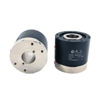 China Q2PM5-2056 2 Channel Pneumatic Rotary Joint 56mm OD M5 Interface 20 Million Rotations Service Life for sale