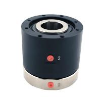 China Q2PM5-2056 2 Channel Pneumatic Rotary Joint 56mm OD M5 Interface 20 Million Rotations Service Life for sale