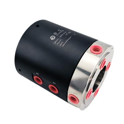China Q4P03-50119 4-Channel Hollow Shaft Air Slip Ring with 50mm Aperture and 300RPM High Speed for sale