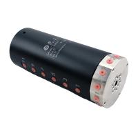 China 12 Channel Gas Rotary Union Slip Ring with M5 Interface, 54mm Diameter, 300RPM Speed for Industrial Automation for sale