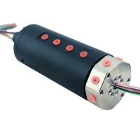 China Q8PM5-12PS Gas-Electric Combination Slip Ring 8 Channel M5 Interface 38mm x 95mm 2A Current for sale