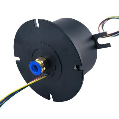 China Q1P03-6P05 Gas-Electric Rotary Joint with 6-Way 5A/10A Current and G3/8