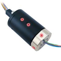 China Q4PM5-12PS 4-Channel Pneumatic-Electric Slip Ring with 38mm Width and 2A Current Rating for sale