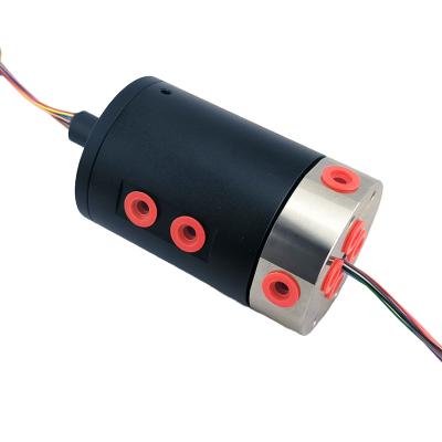 China Q4P01-12PS 4-Input 4-Output Gas Electric Slip Ring | G1/8