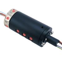 China Q6PM5-12PS 6-Channel Pneumatic-Electric Rotary Slip Ring 250rpm 38mm Width for Compact Equipment for sale