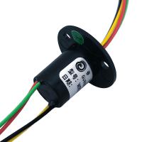 China 4 Way 5A Small Current Rotating Conductive Slip Ring 12.4mm OD 18.2mm Length for sale