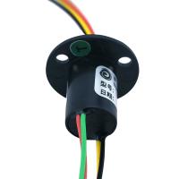 China 4 Way 5A Small Current Rotating Conductive Slip Ring 12.4mm OD 18.2mm Length for sale