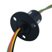 China 4 Way 5A Small Current Rotating Conductive Slip Ring 12.4mm OD 18.2mm Length for sale