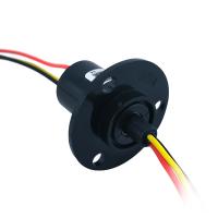 China F-WX22-3P10 10A 3-Way Small Slip Ring with 22mm Diameter and 33mm Length for 360° Rotation for sale