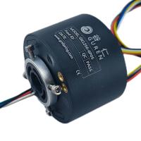 China 12.7mm ID 56mm OD 360° Rotation Slip Ring with 6 Channels and 440VAC Rating for Industrial Automation for sale