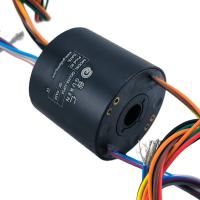 China 12.7mm ID 56mm OD Hollow Conductive Slip Ring 12 Channels 440V for Automation Equipment for sale