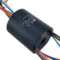 China GK1256-18P Rotary Through Hole Slip Ring with 12.7mm Center Hole and 18-Way Electrical Channels for sale