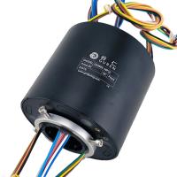 China GK3899-18P Through Bore Electrical Slip Ring 38.1mm Center Hole 18 Channels IP51 Protection 0-250 RPM for sale