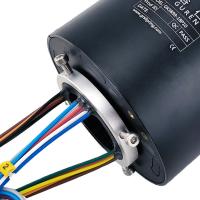 China GK3899-18P Through Bore Electrical Slip Ring 38.1mm Center Hole 18 Channels IP51 Protection 0-250 RPM for sale