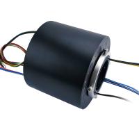 China 50mm Hollow Through Hole Slip Ring with 18 Circuits for Wind Power Generation - 119mm OD, 250 RPM Speed for sale