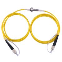 China Single Channel Fiber Optic Rotary Joint with FC/PC Connector, 2000 RPM Speed, 200 Million Revolutions Lifespan for sale