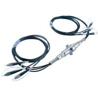 China IP54 3-Way Fiber Optic Slip Ring with ±50nm Broadband and 300rpm Speed for Rotating Applications for sale