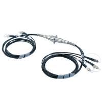 China IP54 3-Way Fiber Optic Slip Ring with ±50nm Broadband and 300rpm Speed for Rotating Applications for sale