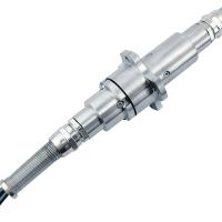 China IP54 3-Way Fiber Optic Slip Ring with ±50nm Broadband and 300rpm Speed for Rotating Applications for sale