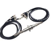 China 6 Channel Optical Slip Ring with ≤1.5dB Insertion Loss Fluctuation and 0-300rpm Speed for Fiber Optic Signal Transmission for sale