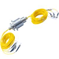 China GXMA-4 Fiber Optic Rotary Joint 4-Channel 67mm Diameter with ≤3.5dB Insertion Loss and IP54 Protection for sale