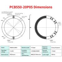 China 550mm Large Aperture PCB Slip Ring 20 Channel 5A 10rpm for Industrial Automation Equipment for sale