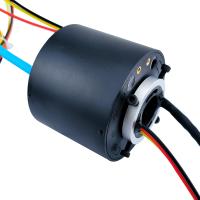 China 3-Way 20A Circuit and Gigabit Ethernet Combination Slip Ring for 10 rpm Industrial Use for sale