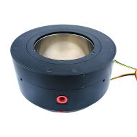 China 1-Way Air 4-Way Electrical Through-Hole Slip Ring 110mm ID 185mm OD 200 RPM 10A 220V for sale
