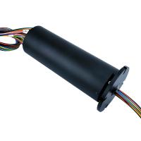 China 58 Way Flange Slip Ring 8x5A 50x2A 250rpm Aluminum Alloy IP51 for sale