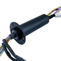 China 56-Way Combined Slip Ring with 2 Gigabit Ethernet Channels - 25mm Diameter, 240V, IP41 Protection for sale