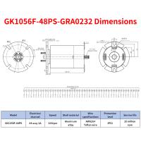China 48-Way 2A Signal Through Bore Slip Ring 56mm OD 10mm Bore Flange Mount for sale