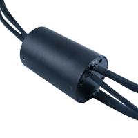 China High Frequency Hybrid Slip Ring 15-Way Circuit RG-179 Coaxial 200rpm 220VAC for Reliable Signal Transmission for sale