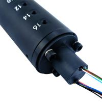 China 48mm Pneumatic Slip Ring with 16 Air Channels and 13 Signal Channels for 4-6mm Tubing at 200 RPM for sale
